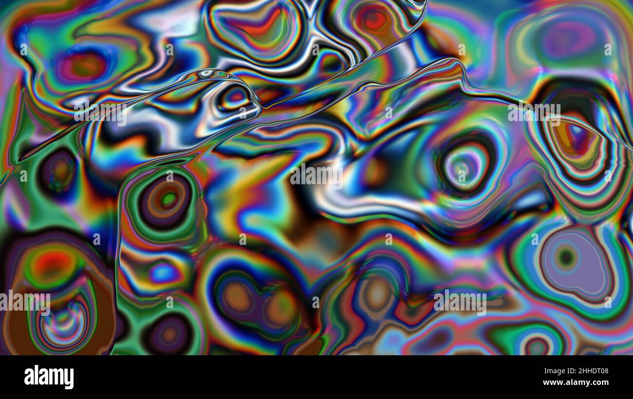 Abstract textured pearl iridescent rainbow background. Design, art ...