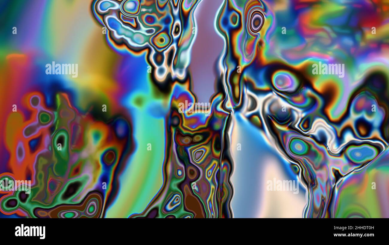Abstract textured pearl iridescent rainbow background. Design, art ...