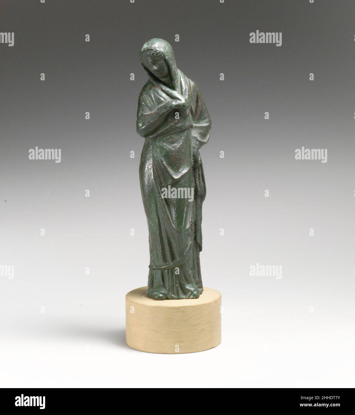 Statuette of a woman 1st–2nd century A.D. Roman She is completely ...