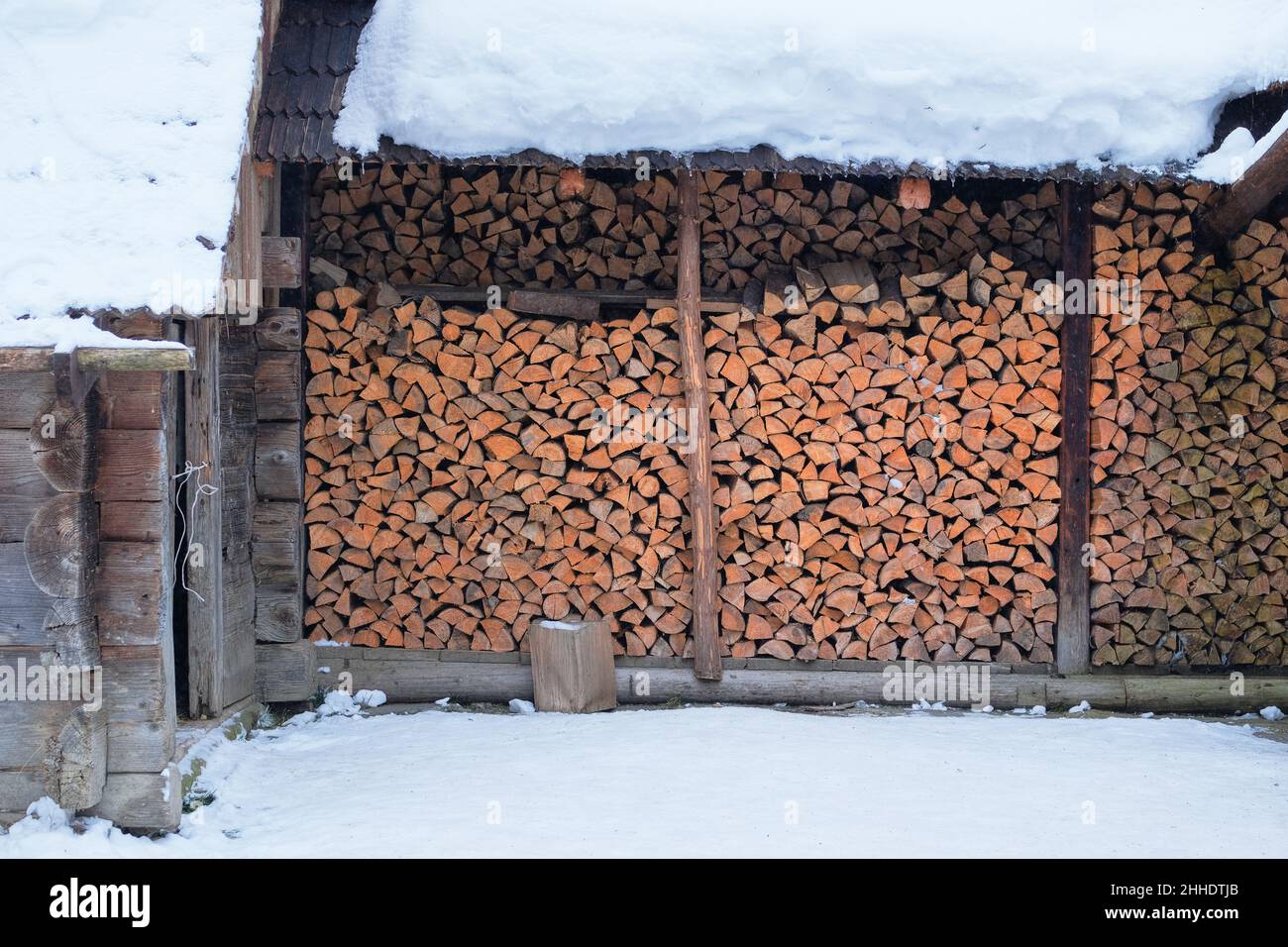 Rustic village wood hi-res stock photography and images - Alamy