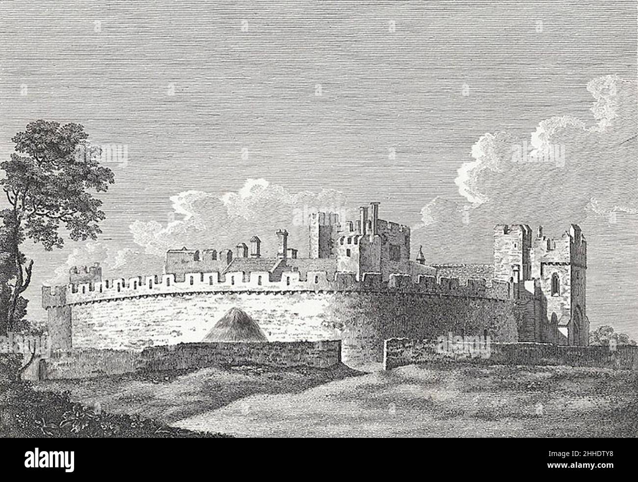 St donats castle hi-res stock photography and images - Alamy
