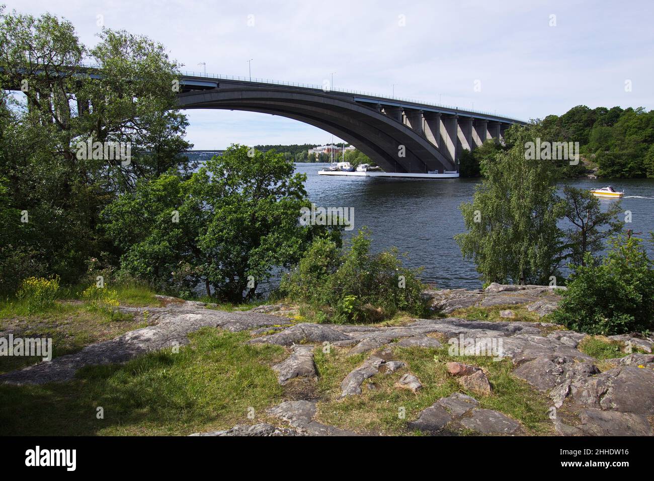 Hornsbergs beach park at Kungsholmen in Stockholm,Sweden,Europe Stock Photo - Alamy