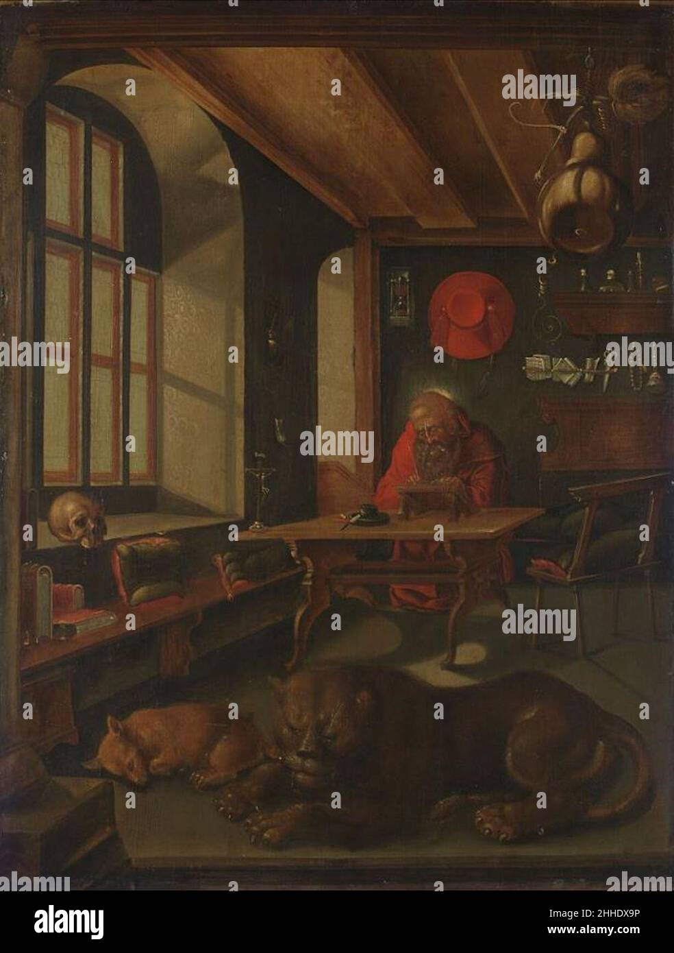 Durer st jerome study hi-res stock photography and images - Alamy