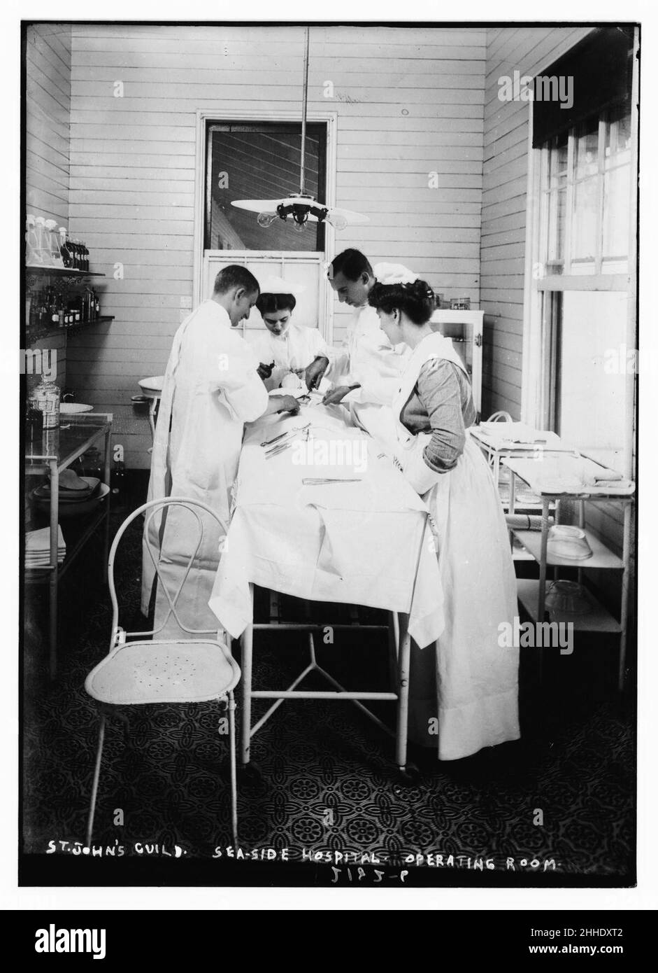 St. John's Guild. Seaside hospital. Operating room Stock Photo - Alamy