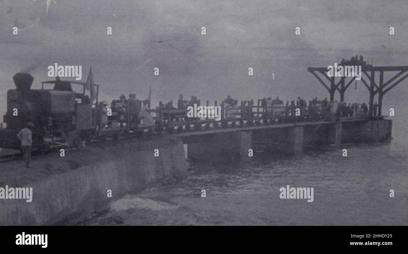 St. Kitts 'Sugar Train' in 1912 Stock Photo - Alamy