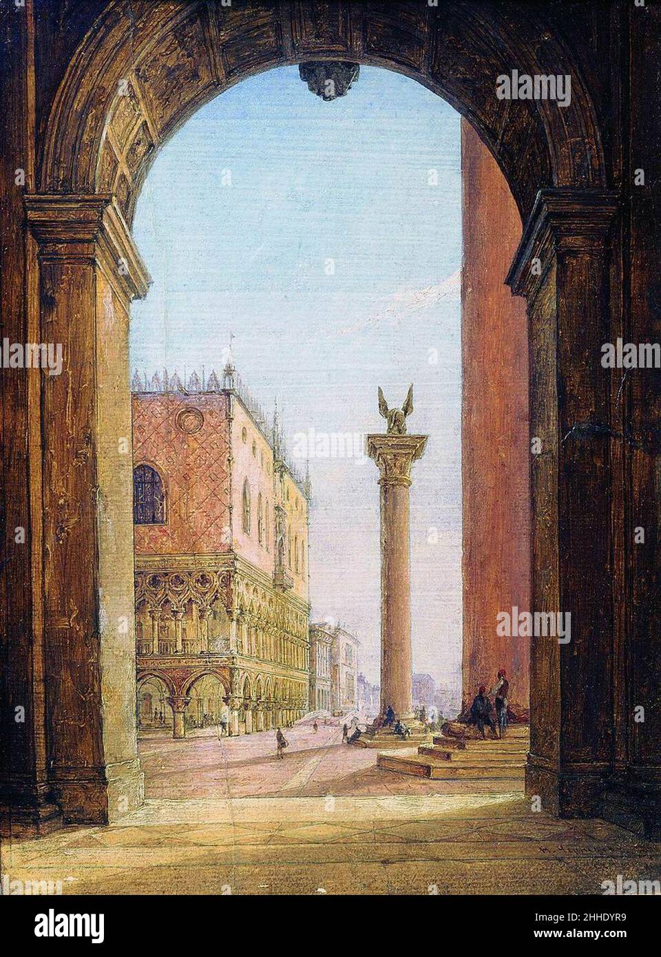 1846 venice hi-res stock photography and images - Alamy