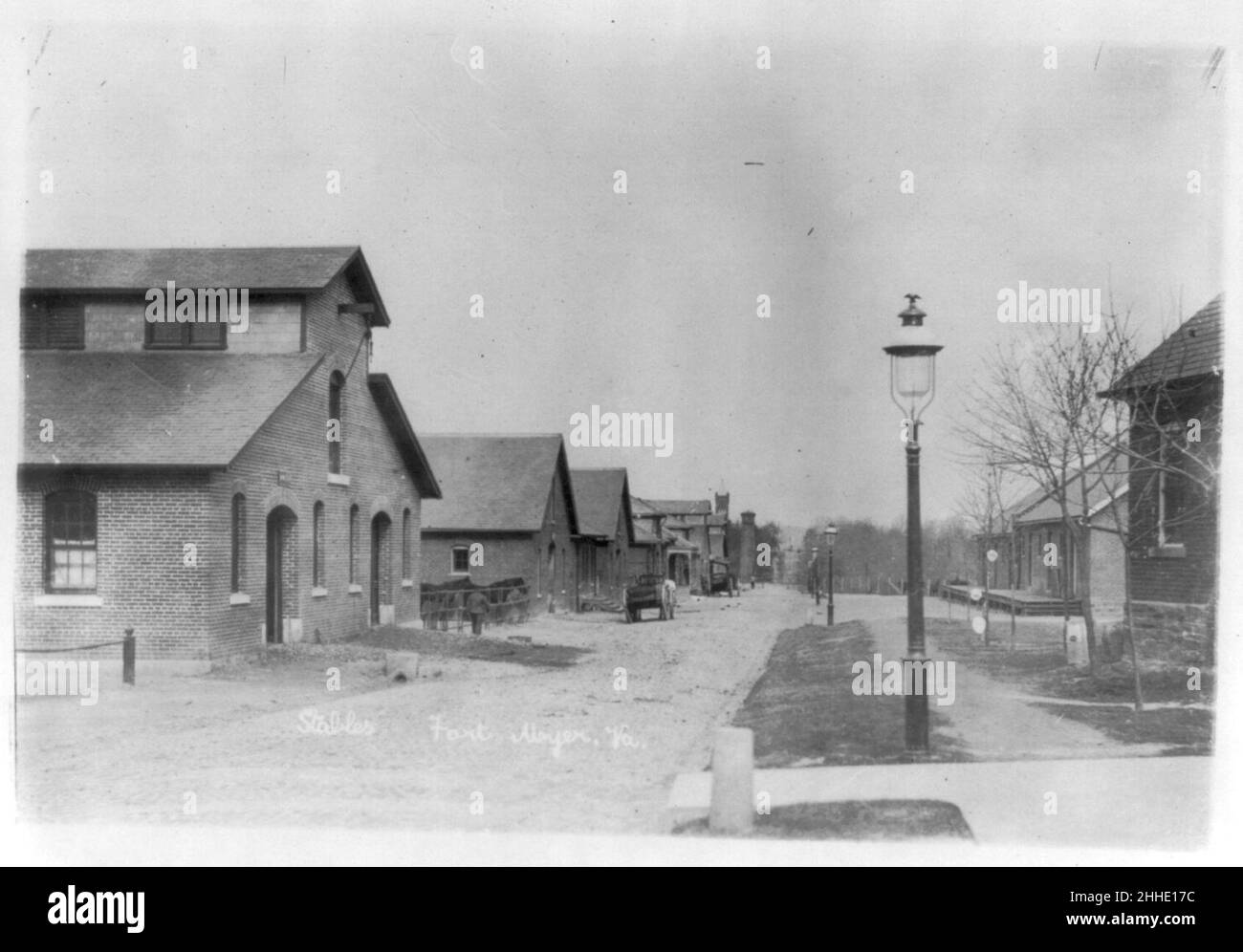 Stables, Fort Myer, Virginia Stock Photo - Alamy