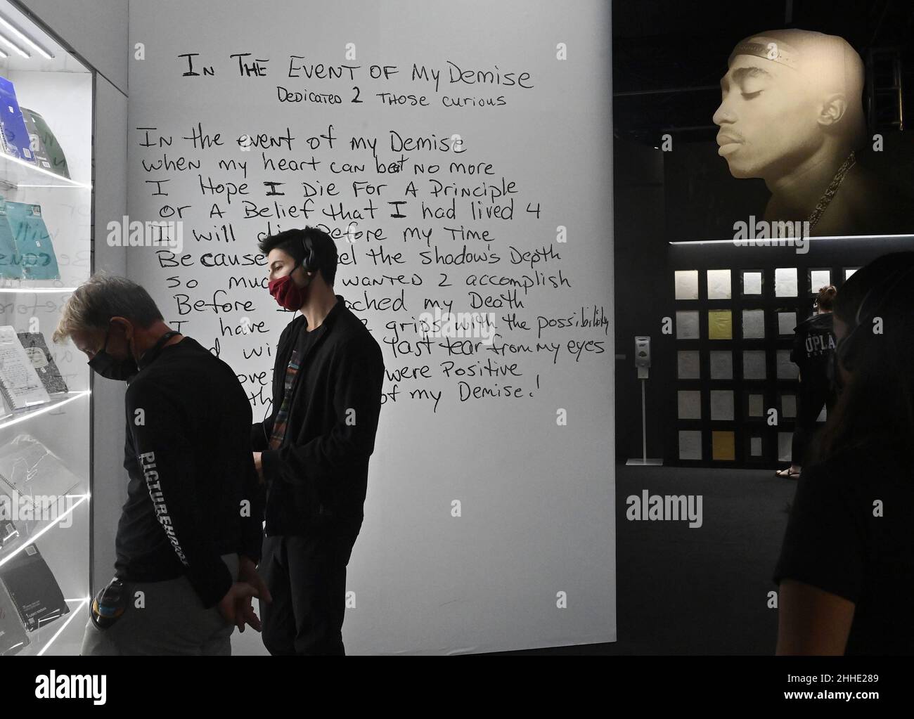 Tupac shakur wake me when im free hi-res stock photography and images ...