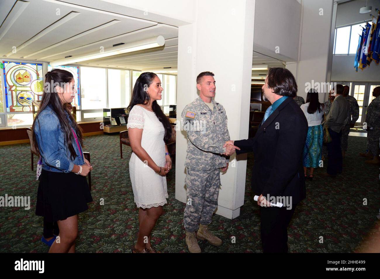 Staff change of responsibility hi-res stock photography and images - Alamy