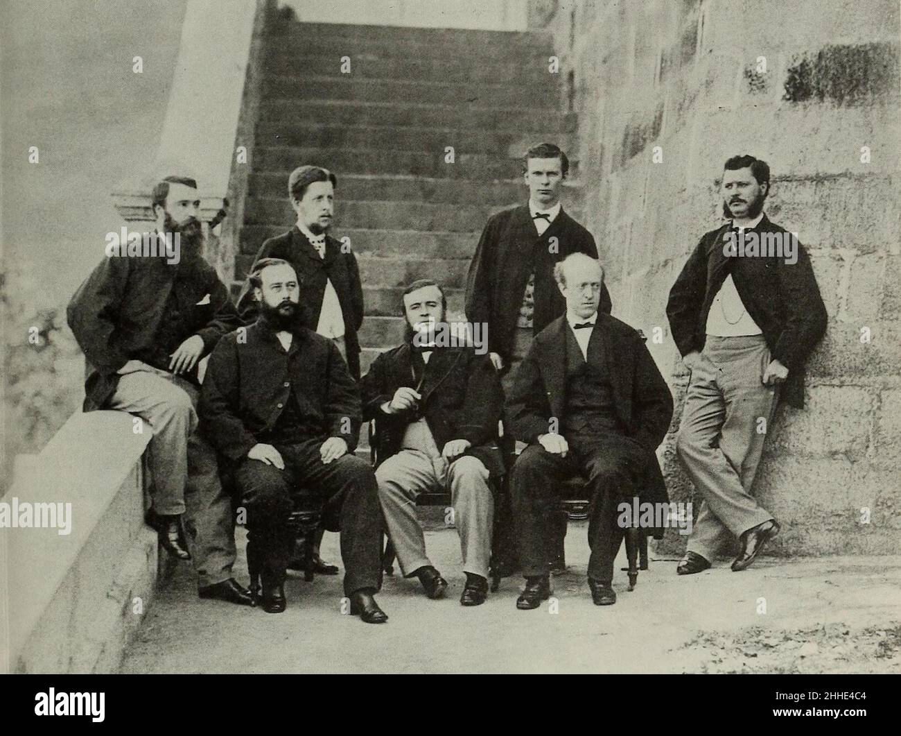 Staff of Hongkong and Shanghai Bank Stock Photo - Alamy