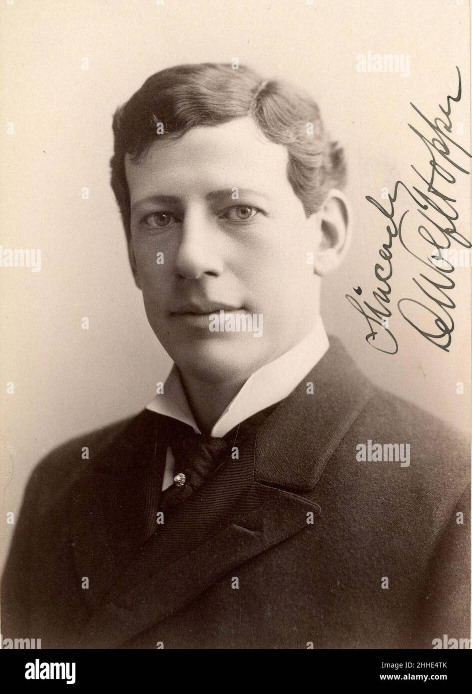 Stage actor De Wolf Hopper Stock Photo - Alamy