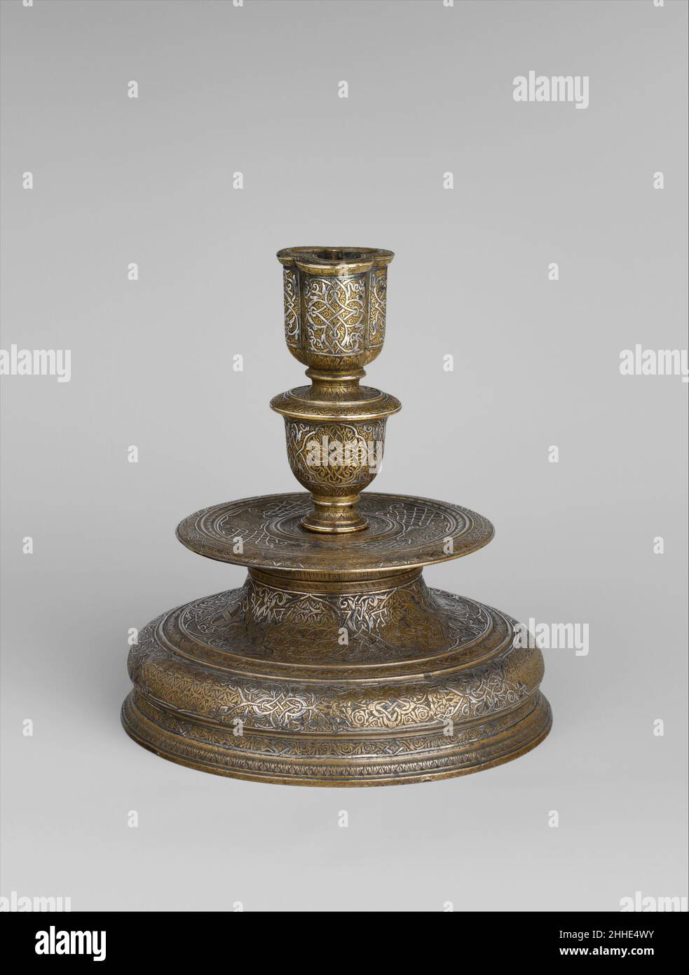 Candlestick 16th century Italian, probably Venice Both the bulbous ...