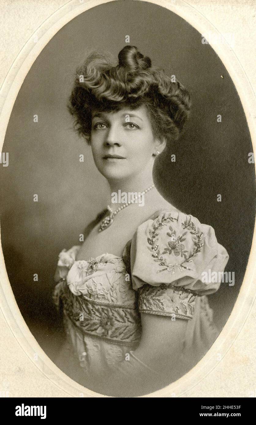 Stage actress and singer Charlotte Allen Stock Photo - Alamy