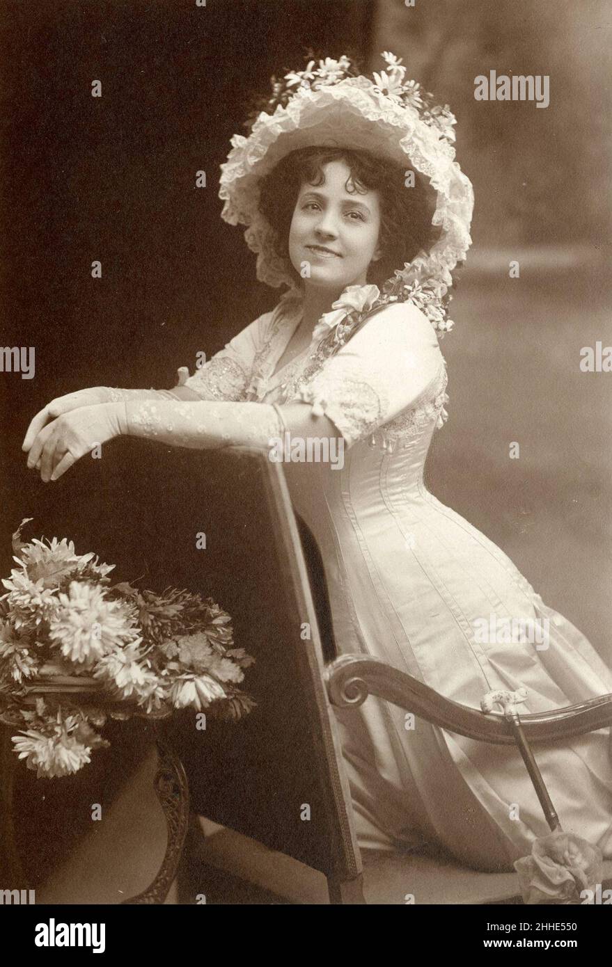 Stage actress Corinne Stock Photo - Alamy