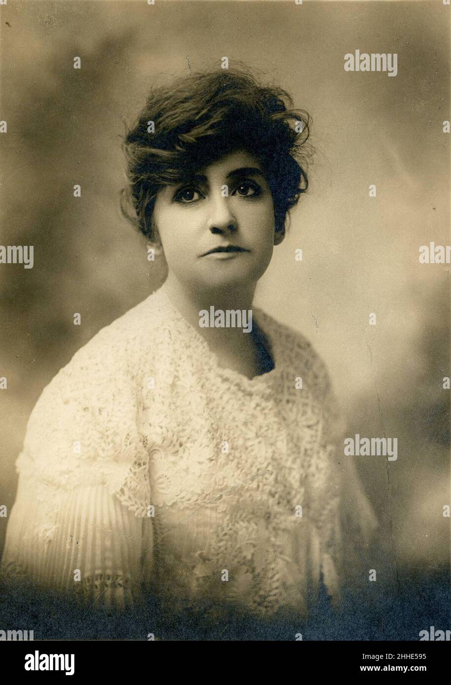 Stage actress Minnie Maddern Fiske Stock Photo - Alamy