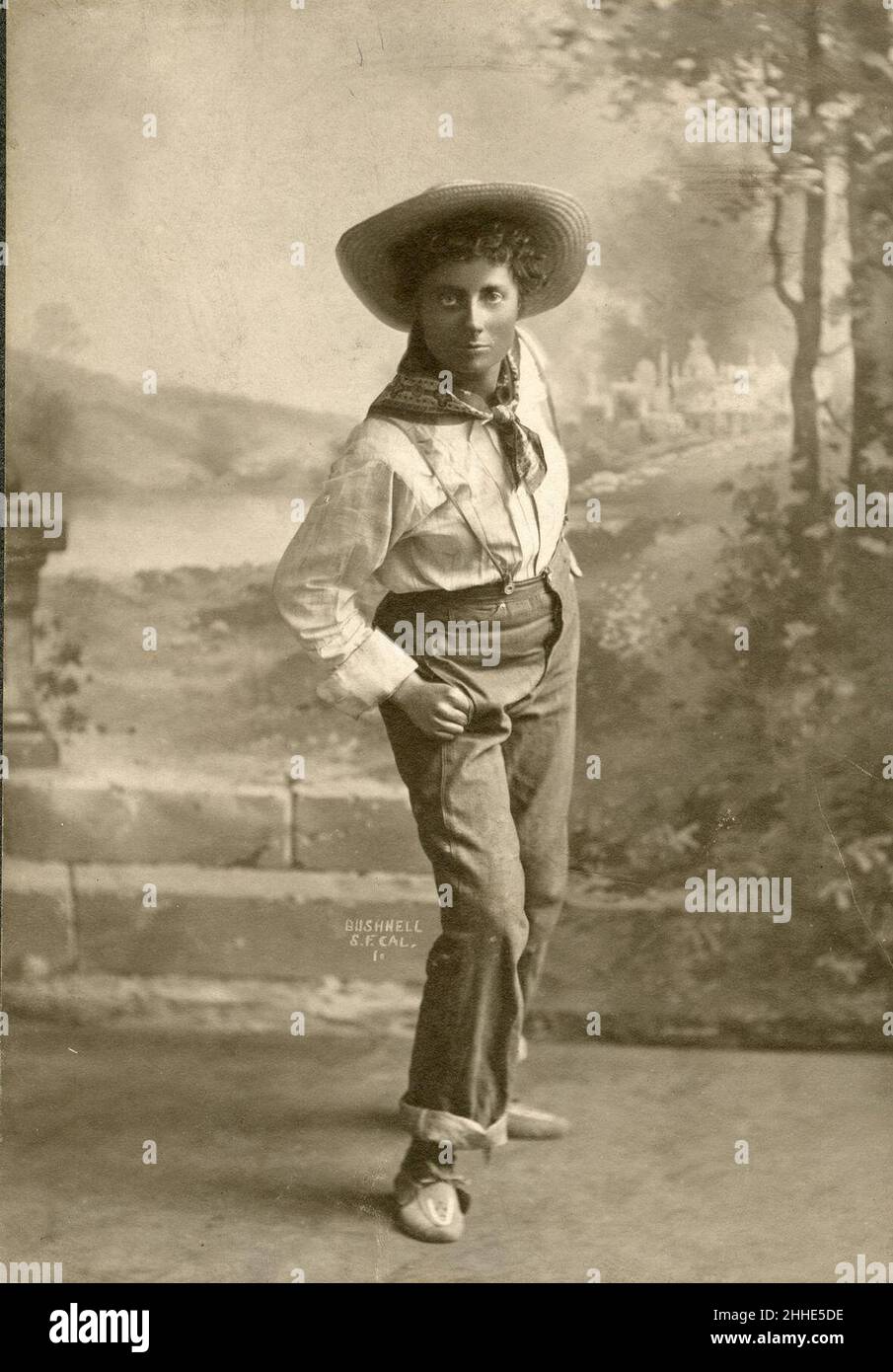 Stage actress Virginia Cranna Stock Photo - Alamy