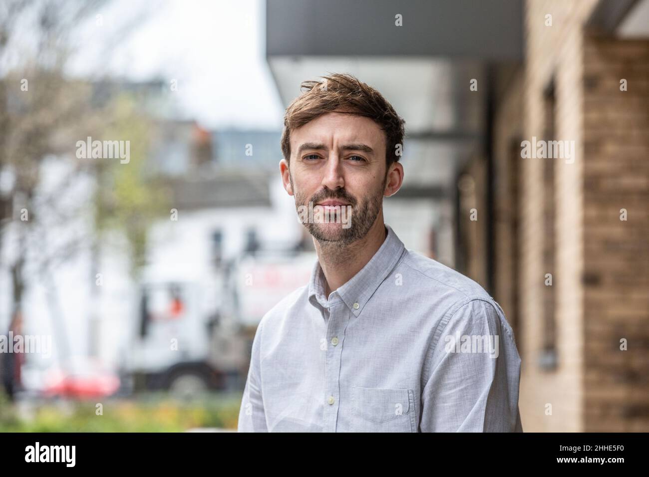 James McCrossen, Co-Founder & Director of ‘Manny & Me’, photographed in ...