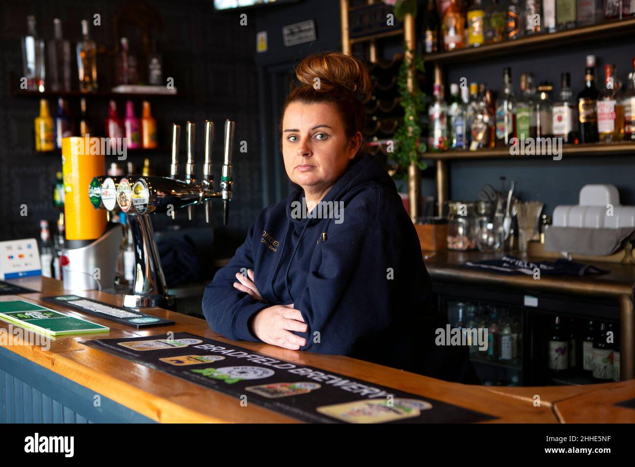 Tara Wellard, owner of Borders Bar in Mexborough. Tara was a former ...