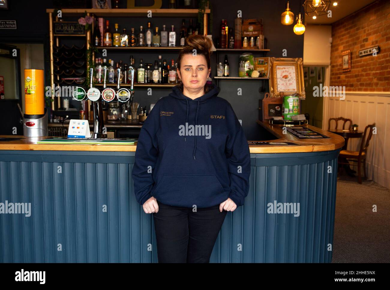 Tara Wellard, owner of Borders Bar in Mexborough. Tara owned a home on ...