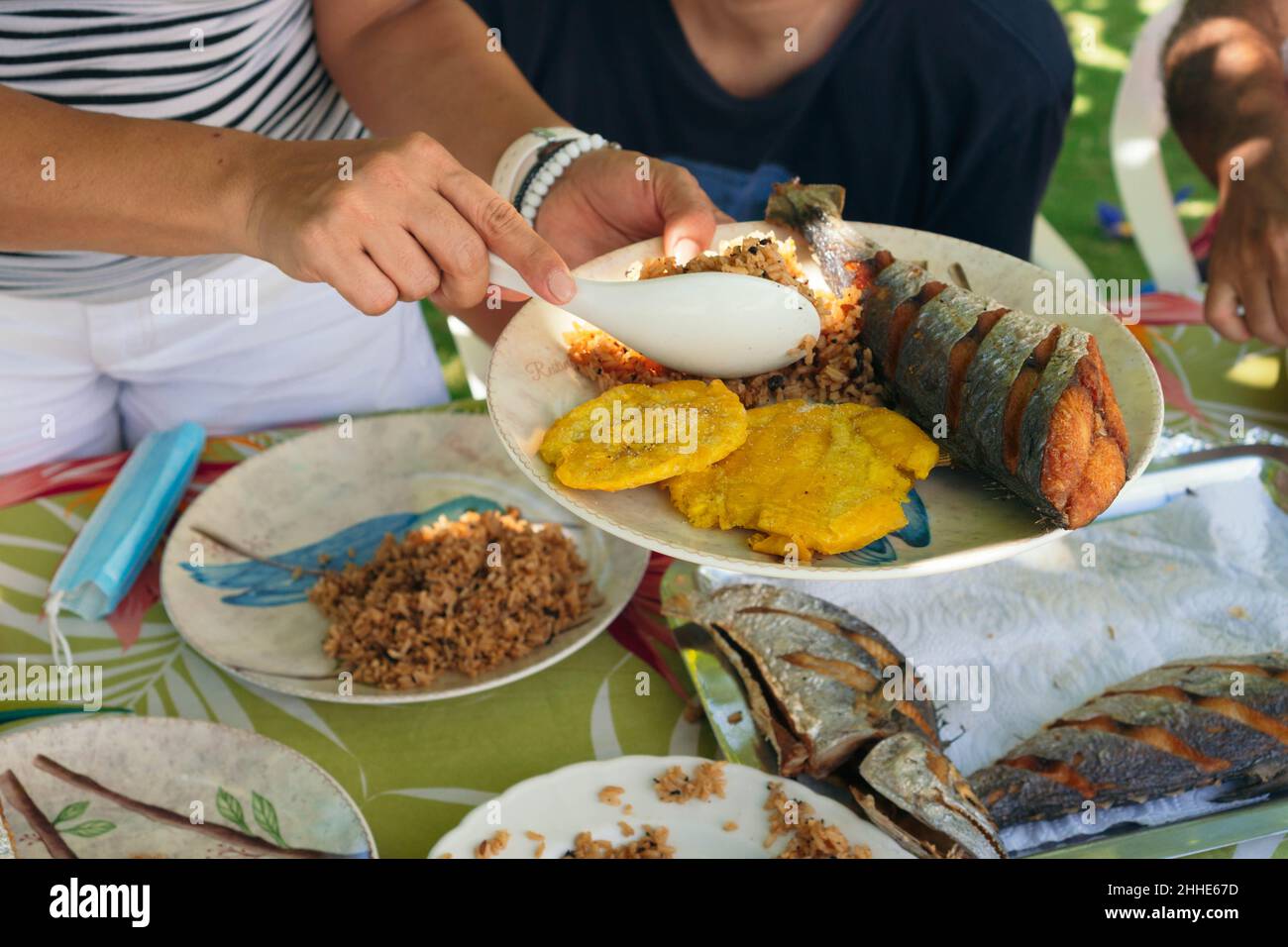 Traditional colombian food hi-res stock photography and images - Alamy
