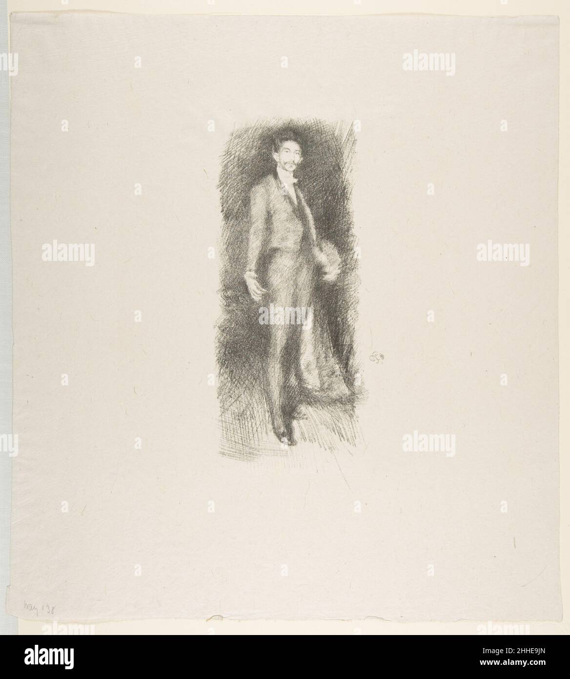 Count Robert de Montesquiou, No. 2 1894 James McNeill Whistler American ...