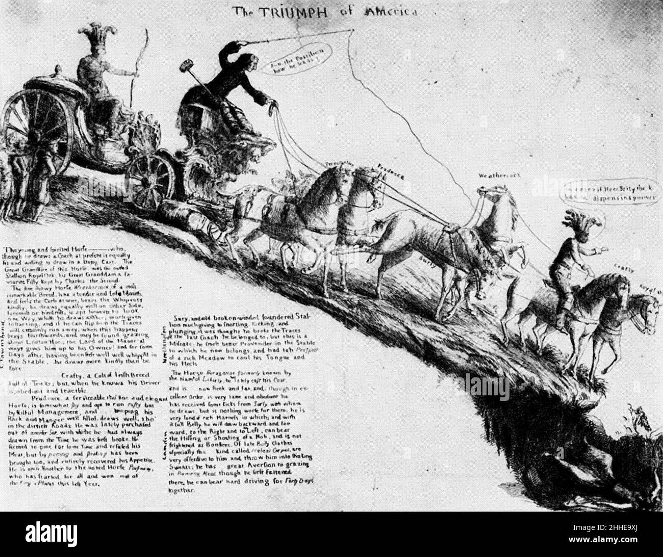 Stamp Act 1765 - Triumph of America Stock Photo - Alamy