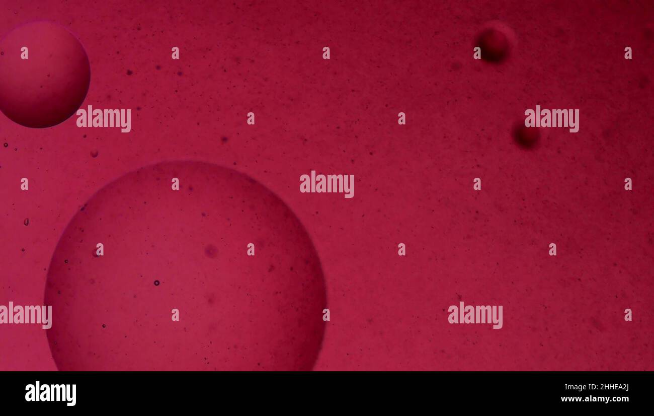 Cranberry juice under the microscope Stock Photo - Alamy