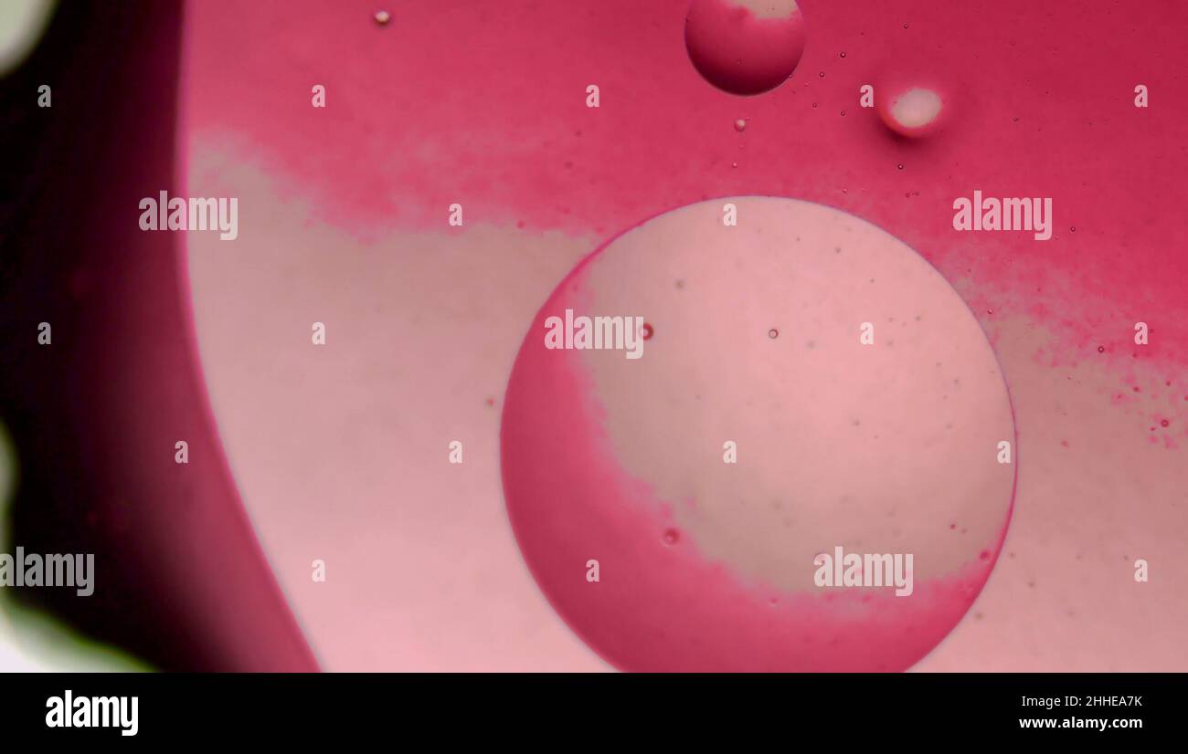 Cranberry juice under the microscope Stock Photo - Alamy