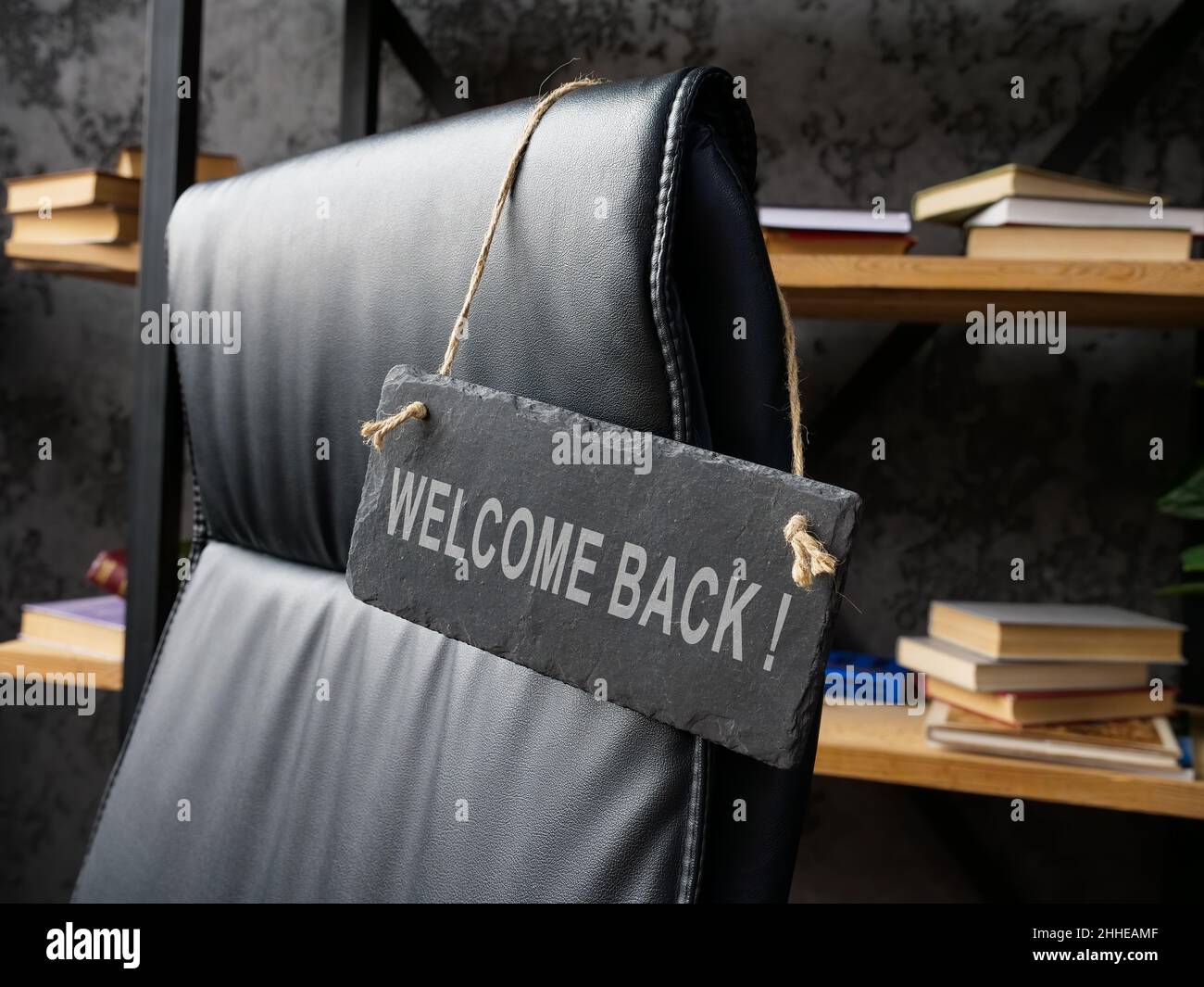 Employee welcome back sign hi-res stock photography and images - Alamy
