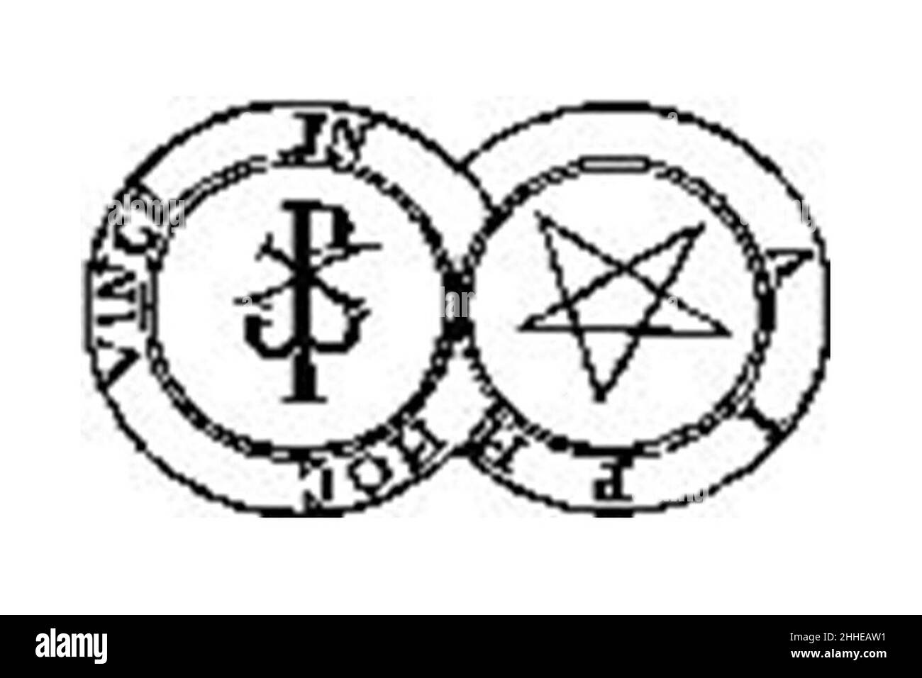 Stamp of emperor Constantinus I Magnus Stock Photo - Alamy