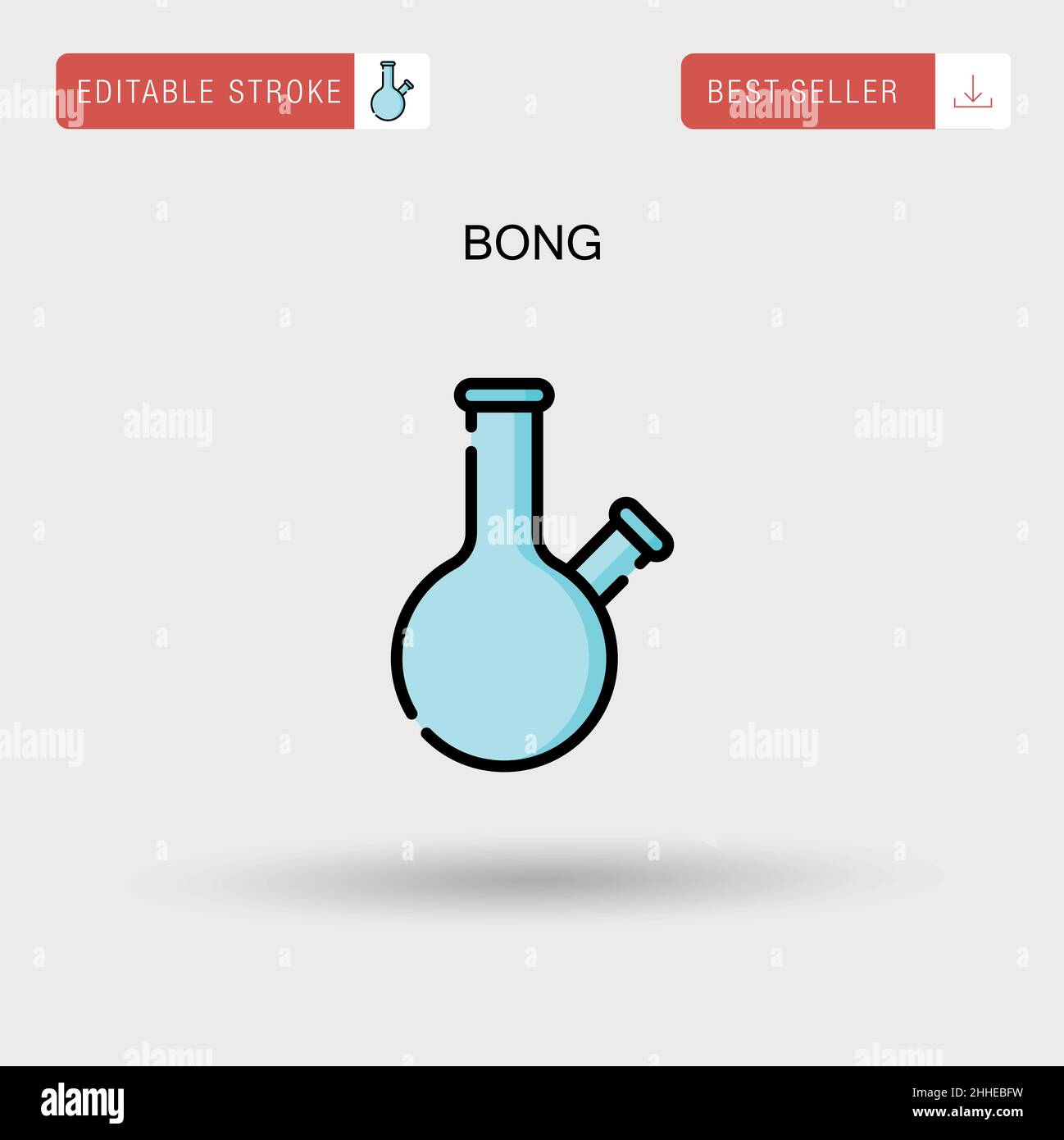 Cartoon vector illustration tobacco pipe hi-res stock photography and ...