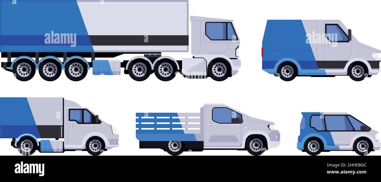 Lorry Containers Stock Vector Images - Alamy