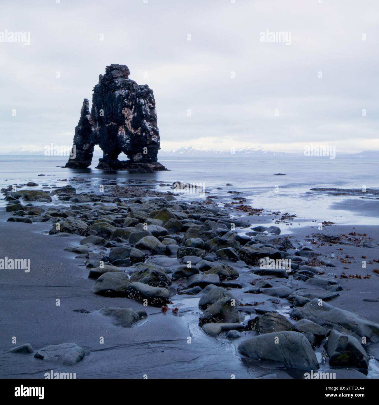 Hvítserkur Iceland Sea Stack Dawn Stock Photo - Alamy