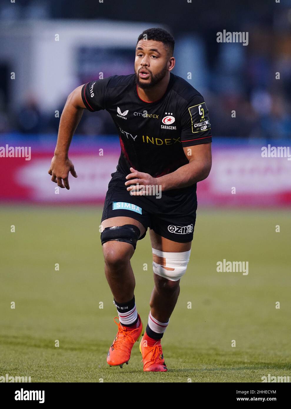 Saracens' Andy Christie during the EPCR Challenge Cup, Pool C match at ...