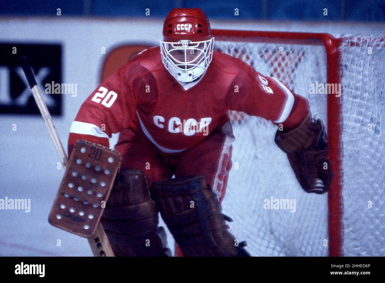 Vladislav Alexandrowitsch TRETJAK (Vladislav TRETJAK) (RUS/ former ice ...