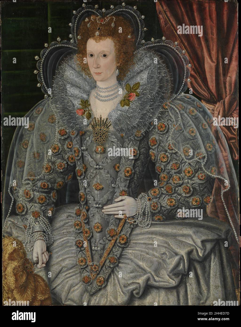 Elizabethan woman hi-res stock photography and images - Alamy