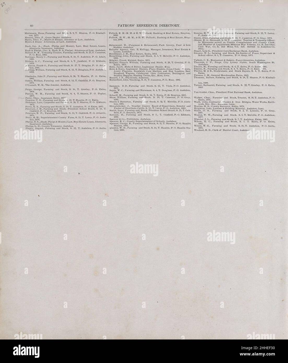 Standard atlas of Audubon County, Iowa - including a plat book of the ...