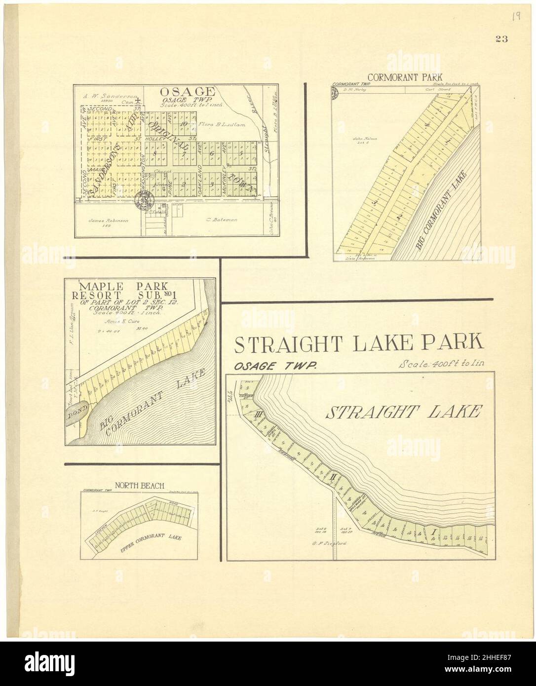 Standard atlas of Becker County, Minnesota - including a plat book of ...