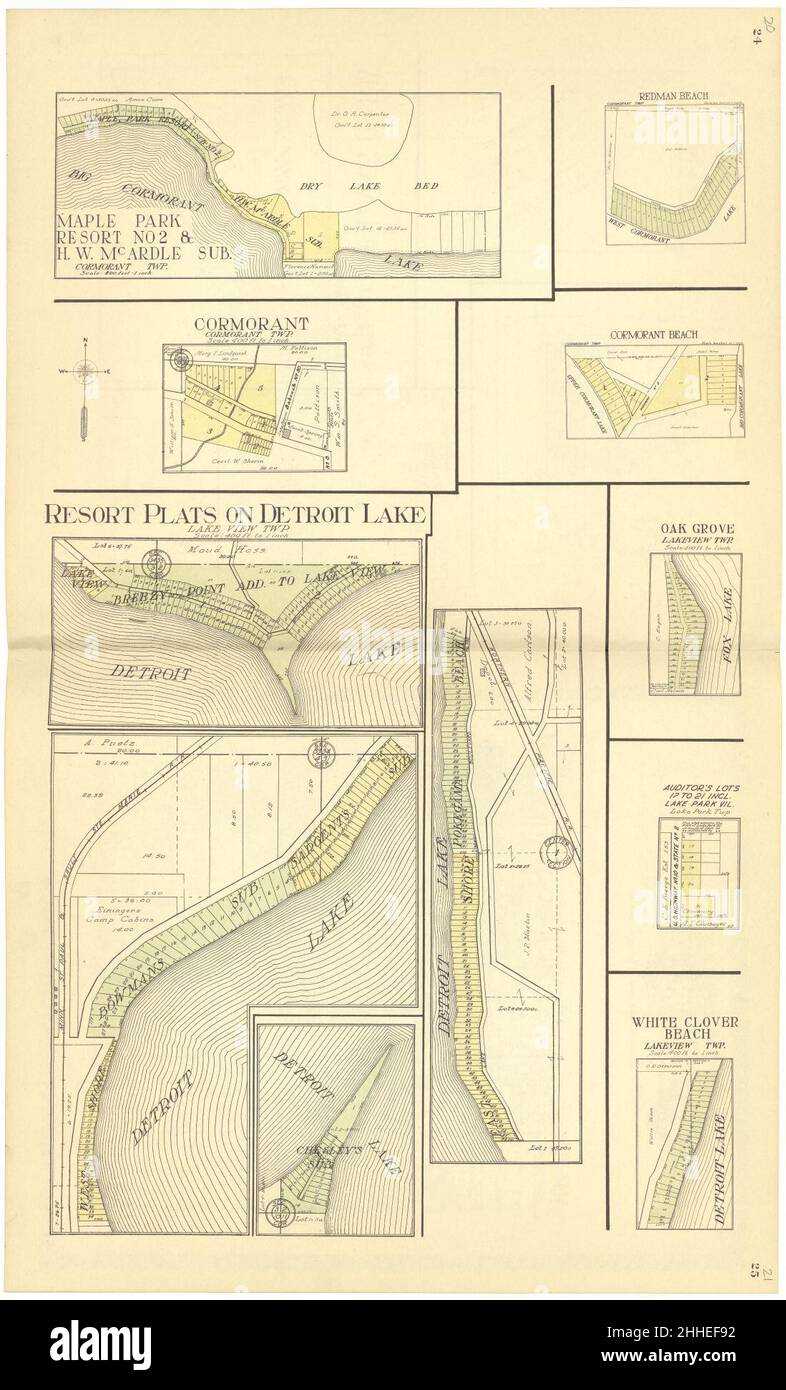 Standard atlas of Becker County, Minnesota - including a plat book of ...