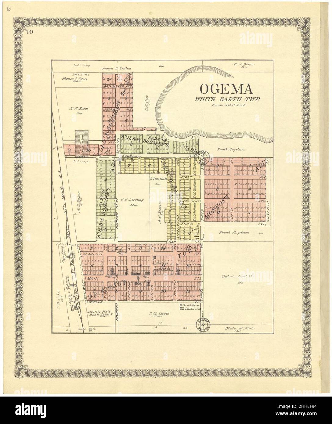Standard atlas of Becker County, Minnesota - including a plat book of ...