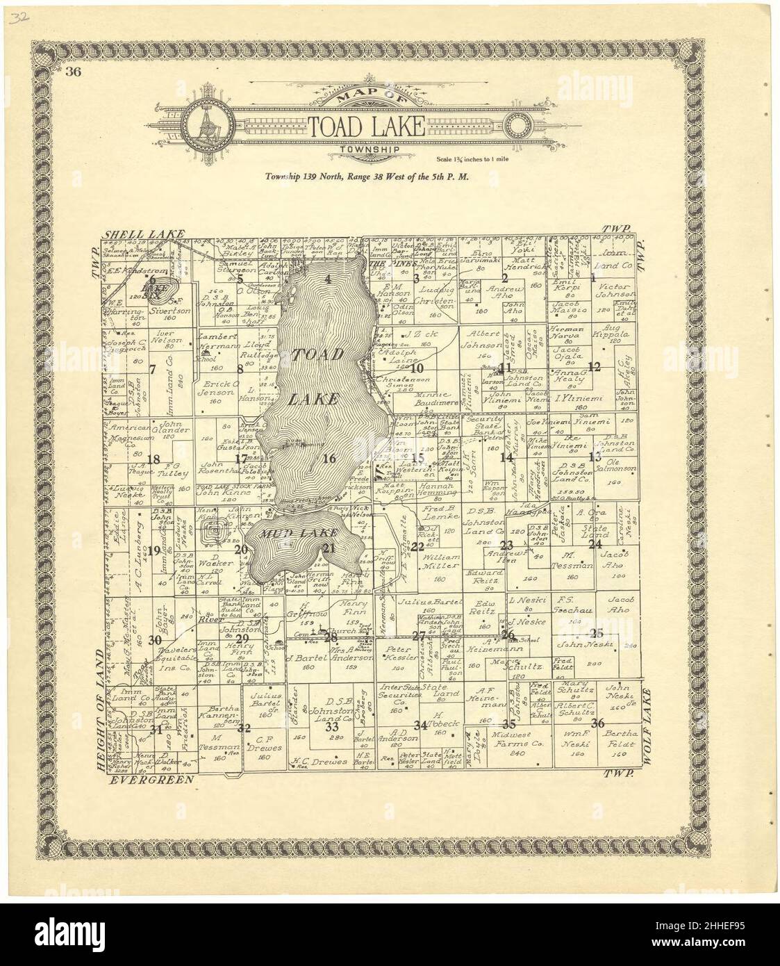 Standard atlas of Becker County, Minnesota - including a plat book of ...