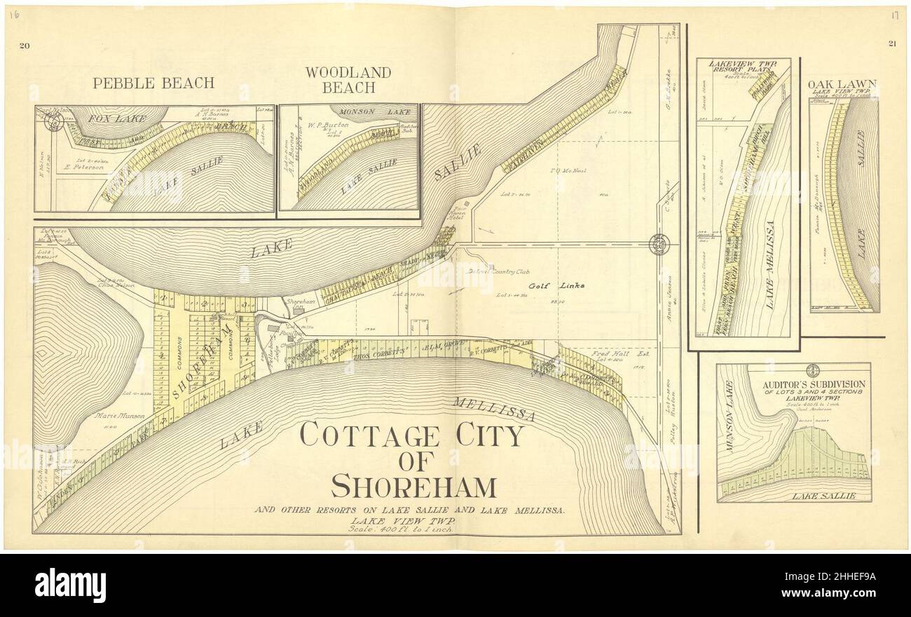 Standard atlas of Becker County, Minnesota - including a plat book of ...