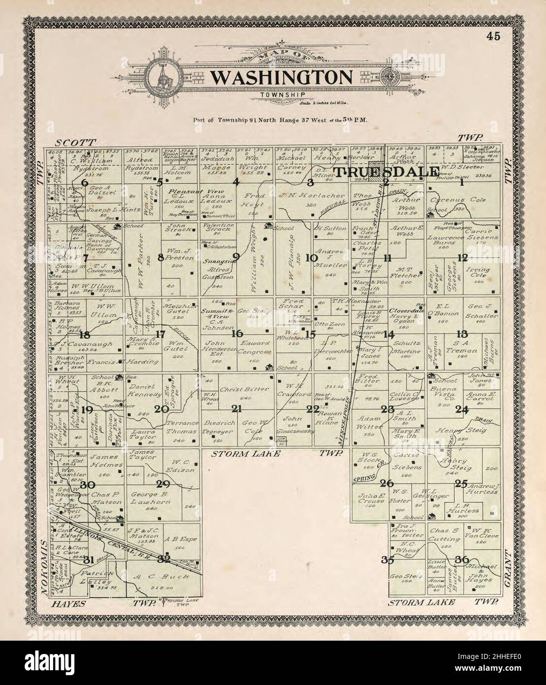 Standard atlas of Buena Vista County, Iowa - including a plat book of ...