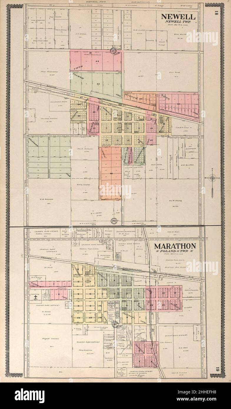 Standard atlas of Buena Vista County, Iowa - including a plat book of ...