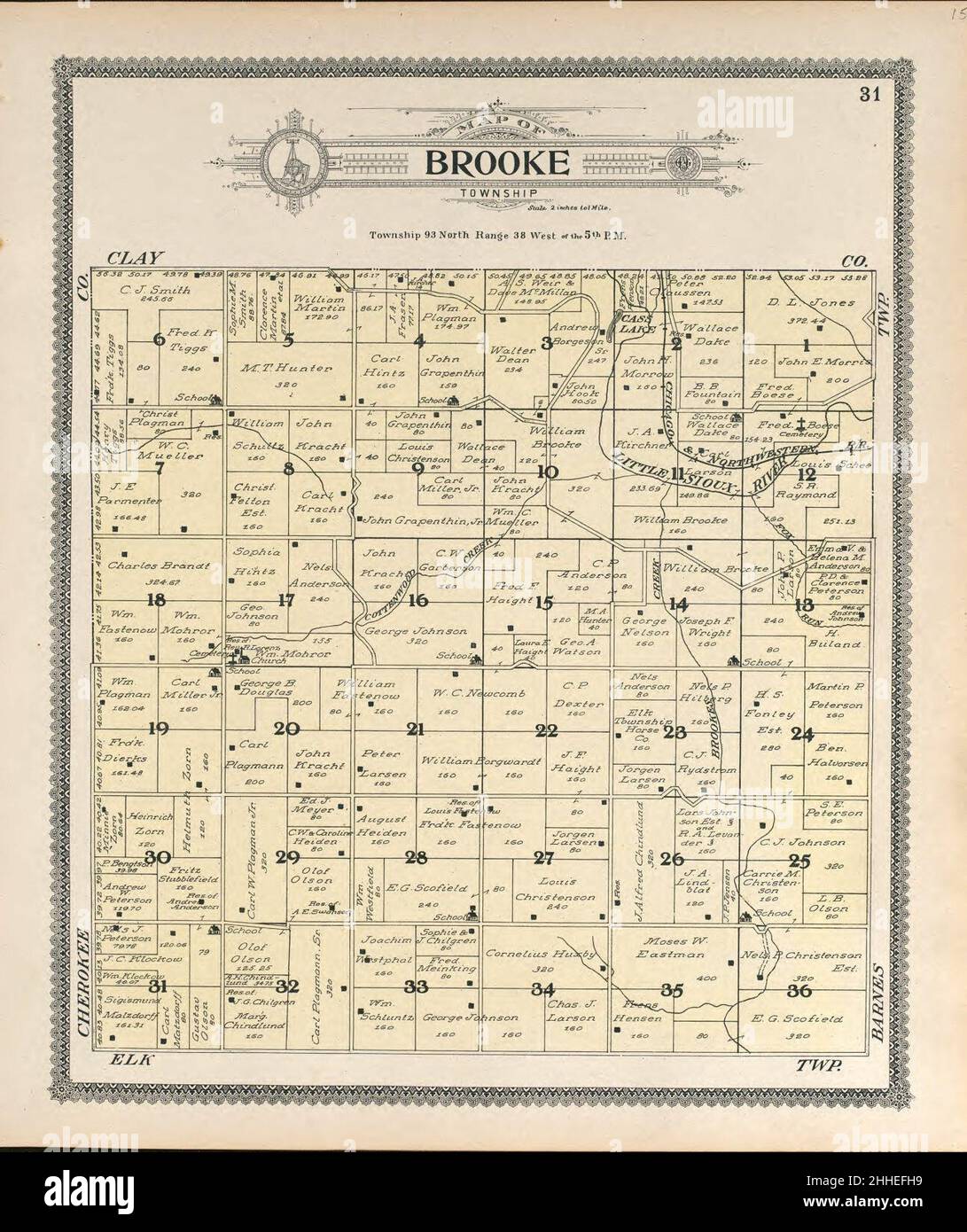 Standard atlas of Buena Vista County, Iowa - including a plat book of ...