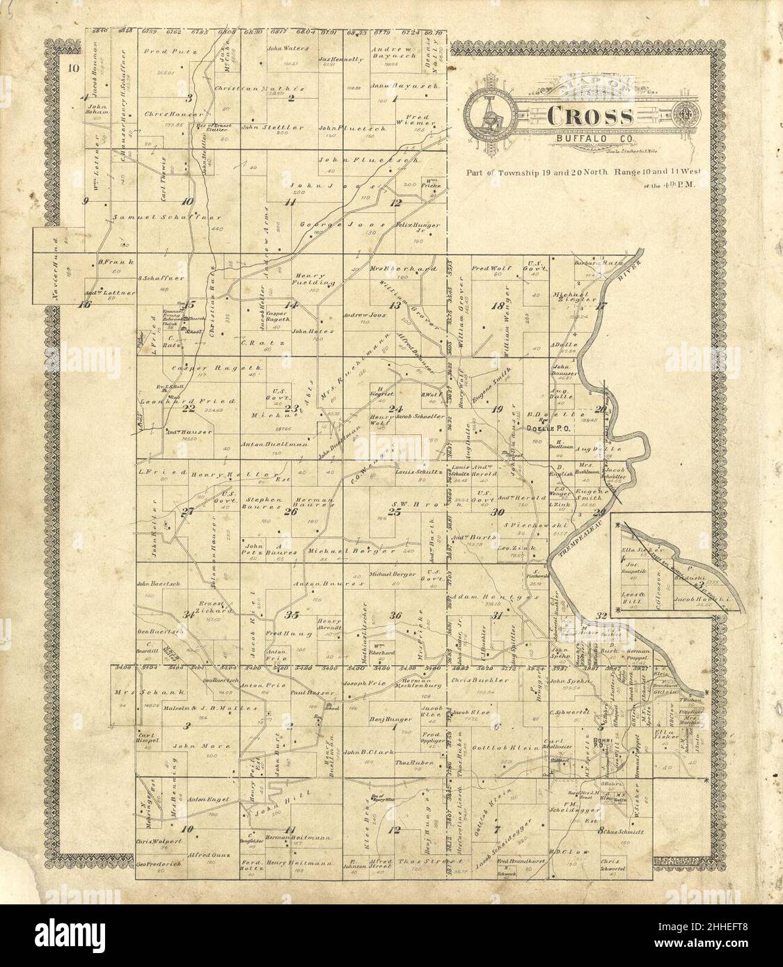 Standard atlas of Buffalo and Pepin counties, Wisconsin - including a ...