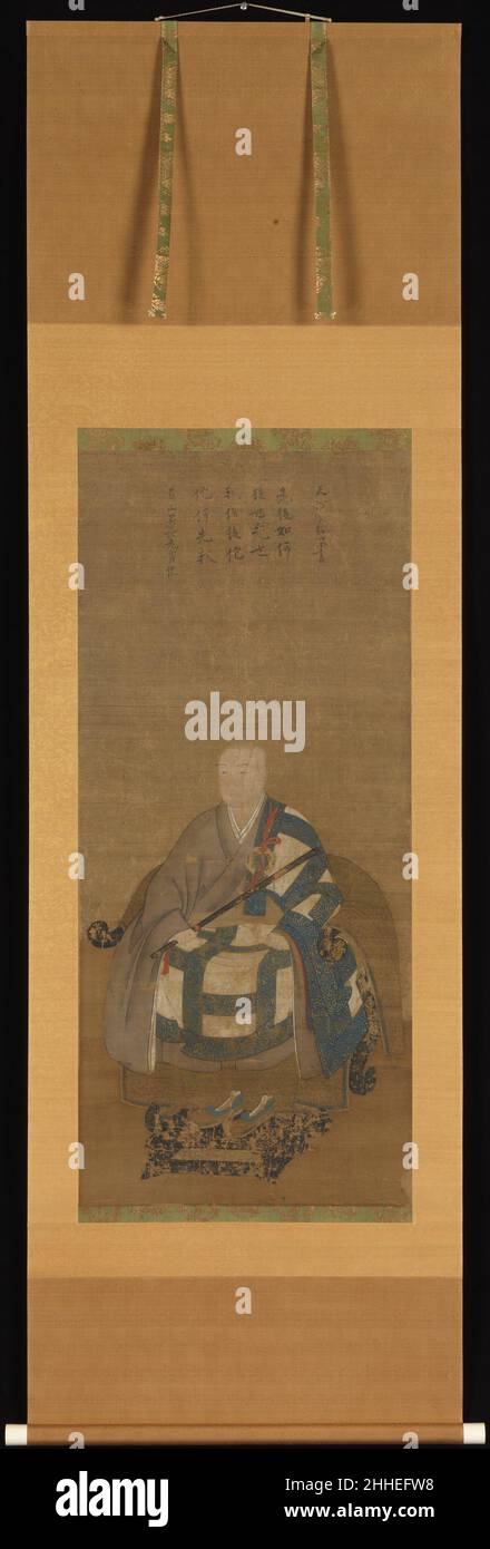 Portrait of Kyūzan Sōei 17th century Japan This image of the Zen master ...