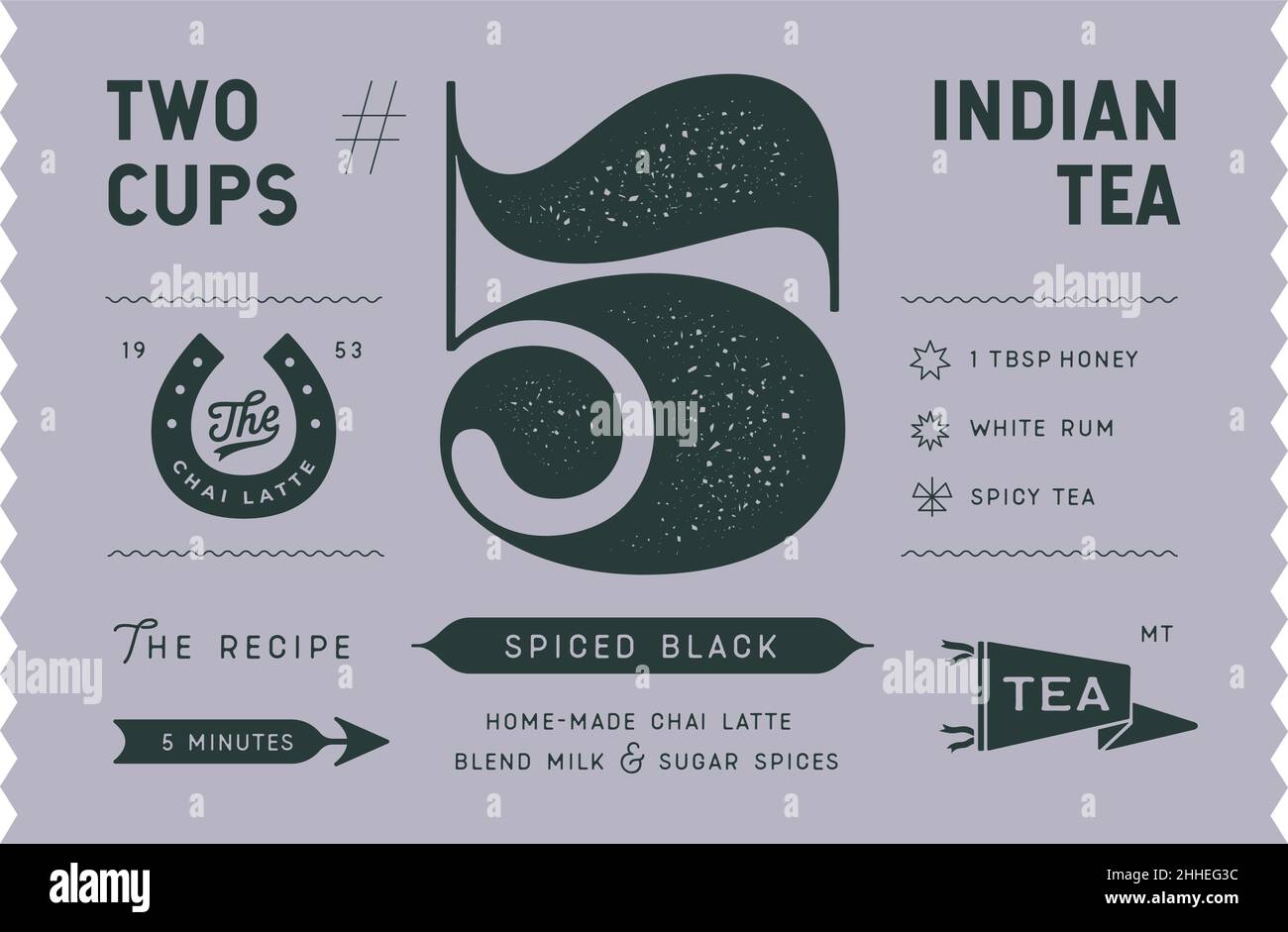 Tea, tag label. Modern tag, label for brand, logo, sticker tea shop ...