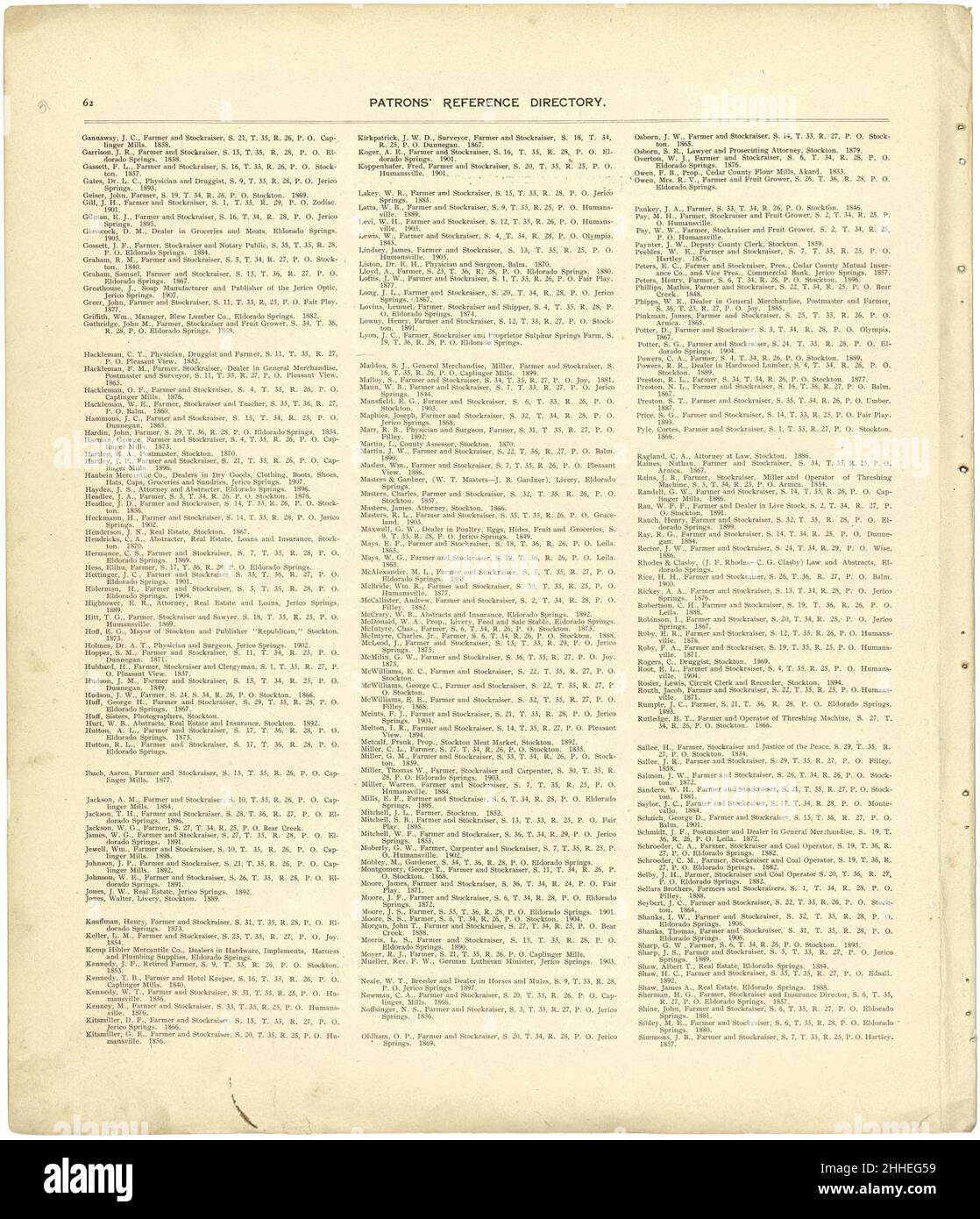 Standard atlas of Cedar County, Missouri - including a plat book of the ...