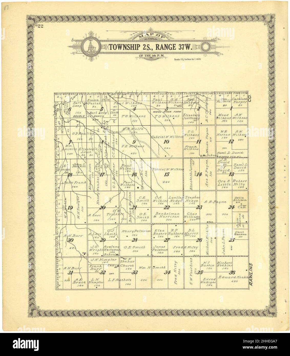 Standard atlas of Cheyenne County, Kansas - including a plat book of ...